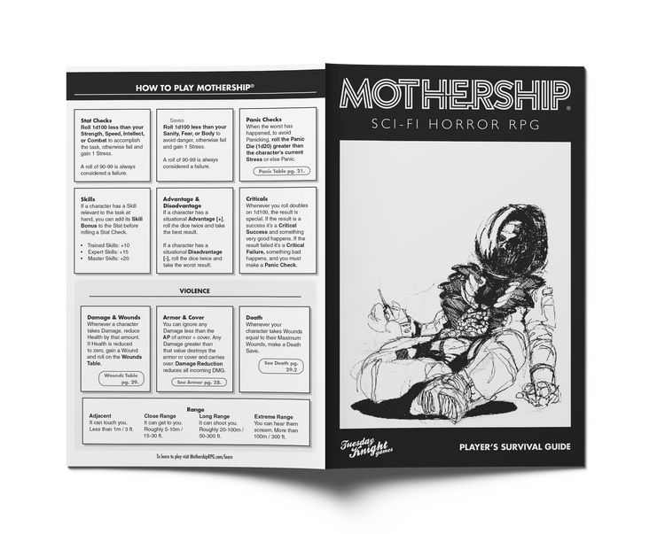 Mothership RPG – Tuesday Knight Games