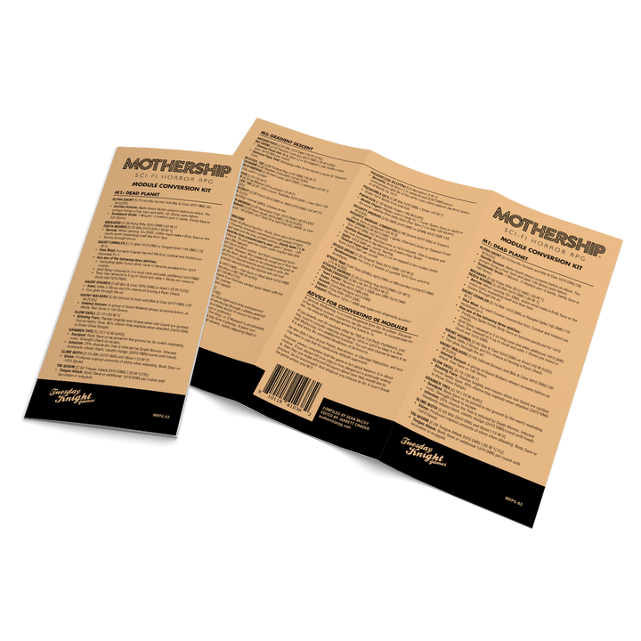Modules for Mothership RPG – Tuesday Knight Games