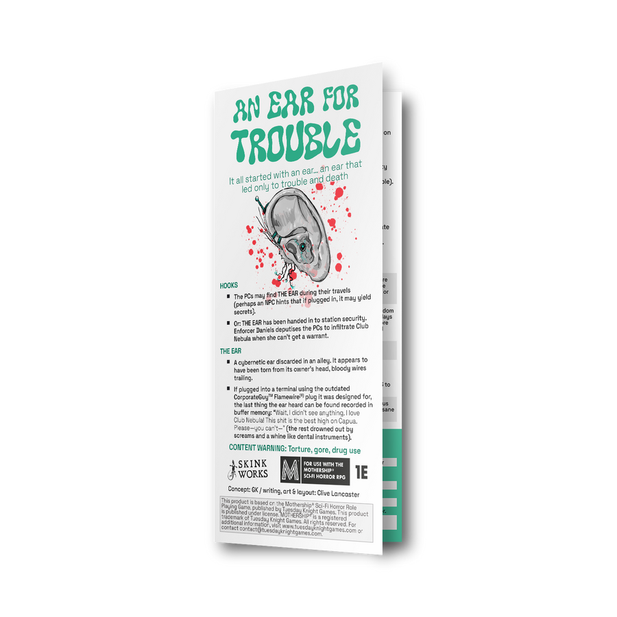 An Ear for Trouble – Tuesday Knight Games