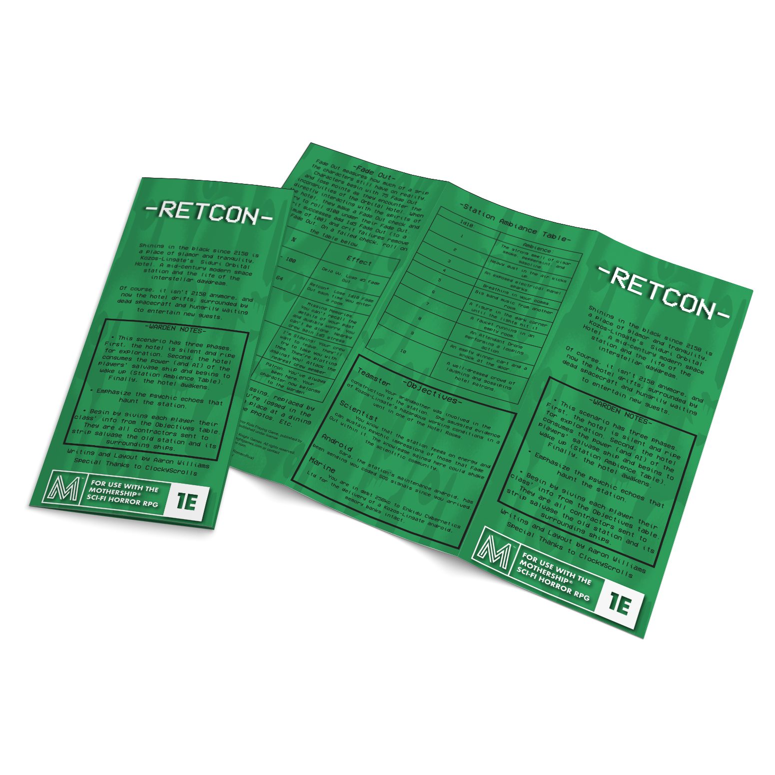 RETCON – Tuesday Knight Games